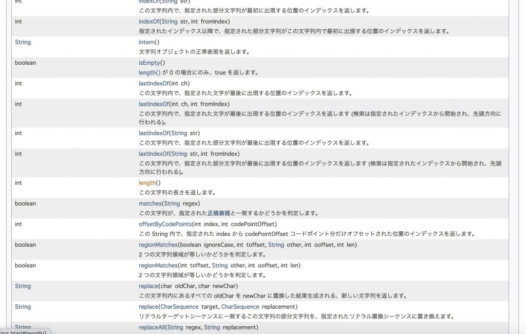 Java7のAPIについてわかりやすく解説！ドキュメントの読み方を知ろう | ポテパンスタイル
